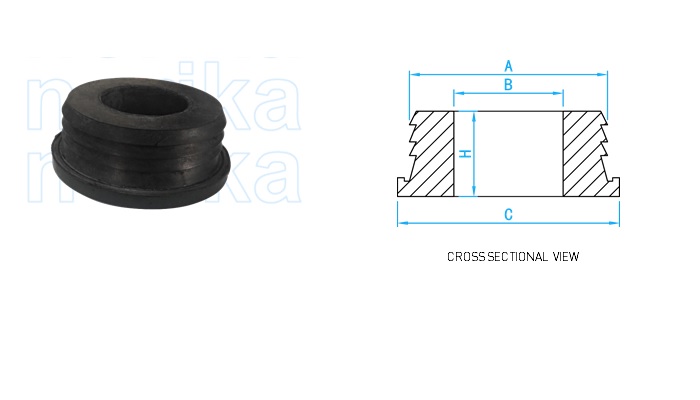 Rubber Bush For WC| Norika in Singapore